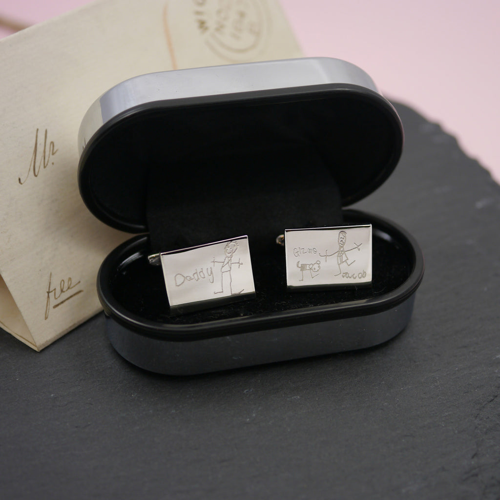 Children's Drawing Cufflinks